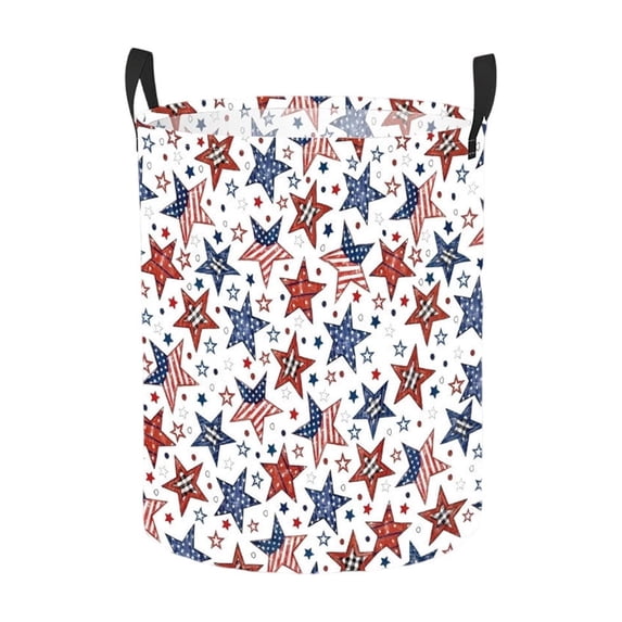 4th July Laundry Hamper Collapsible Laundry Baskets with Handles Easy ...