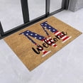 4th of July Letter Print Door Mat, 20*32inch Non-Slip Absorbent ...