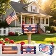 4th of July,Mailbox Flag,America Flag Mailbox Cover Large Size Magnetic ...