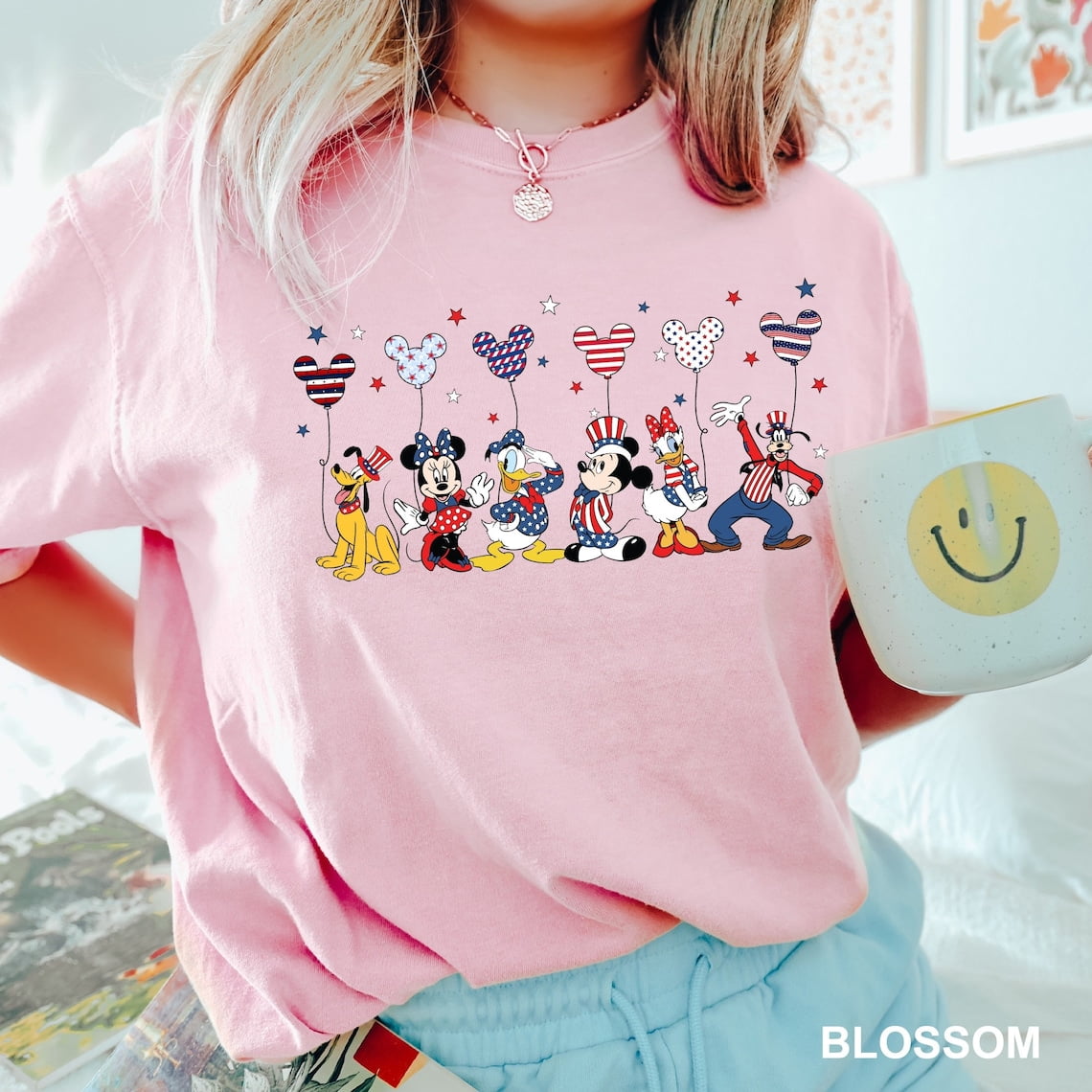 4th of July Mickey & Friends Shirt, Disney Family Shirt, Disney Trip ...