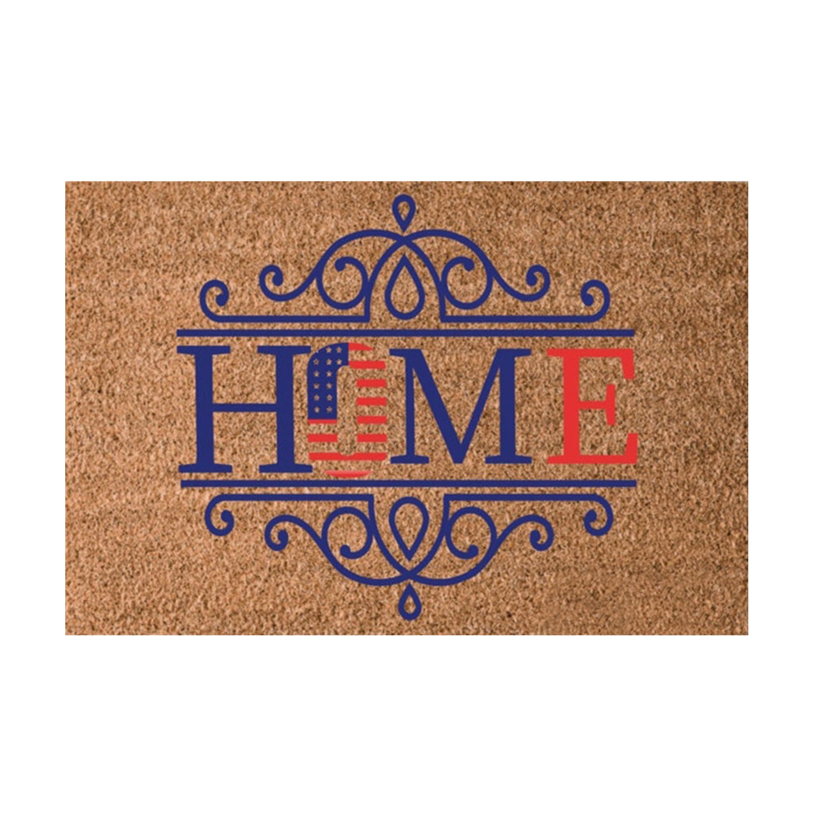 4th of July Party Decorations for Outside 4th of July Rug Front Door ...