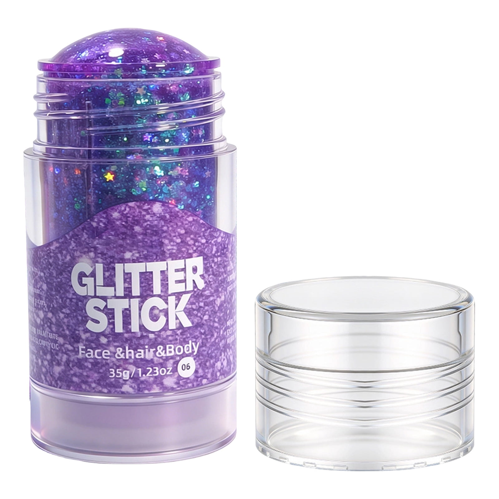 4th of July Patriotic Body Glitter Stick, Red, White and Blue Hair and ...