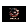 4th of July Patriotic Crystal Velvet Door Mat,Non Slip Double Edged ...