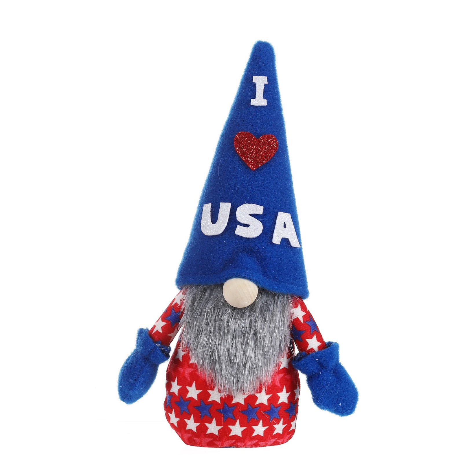 4th Of July Patriotic Decorations Handmade Swedish Tomte Ornaments ...