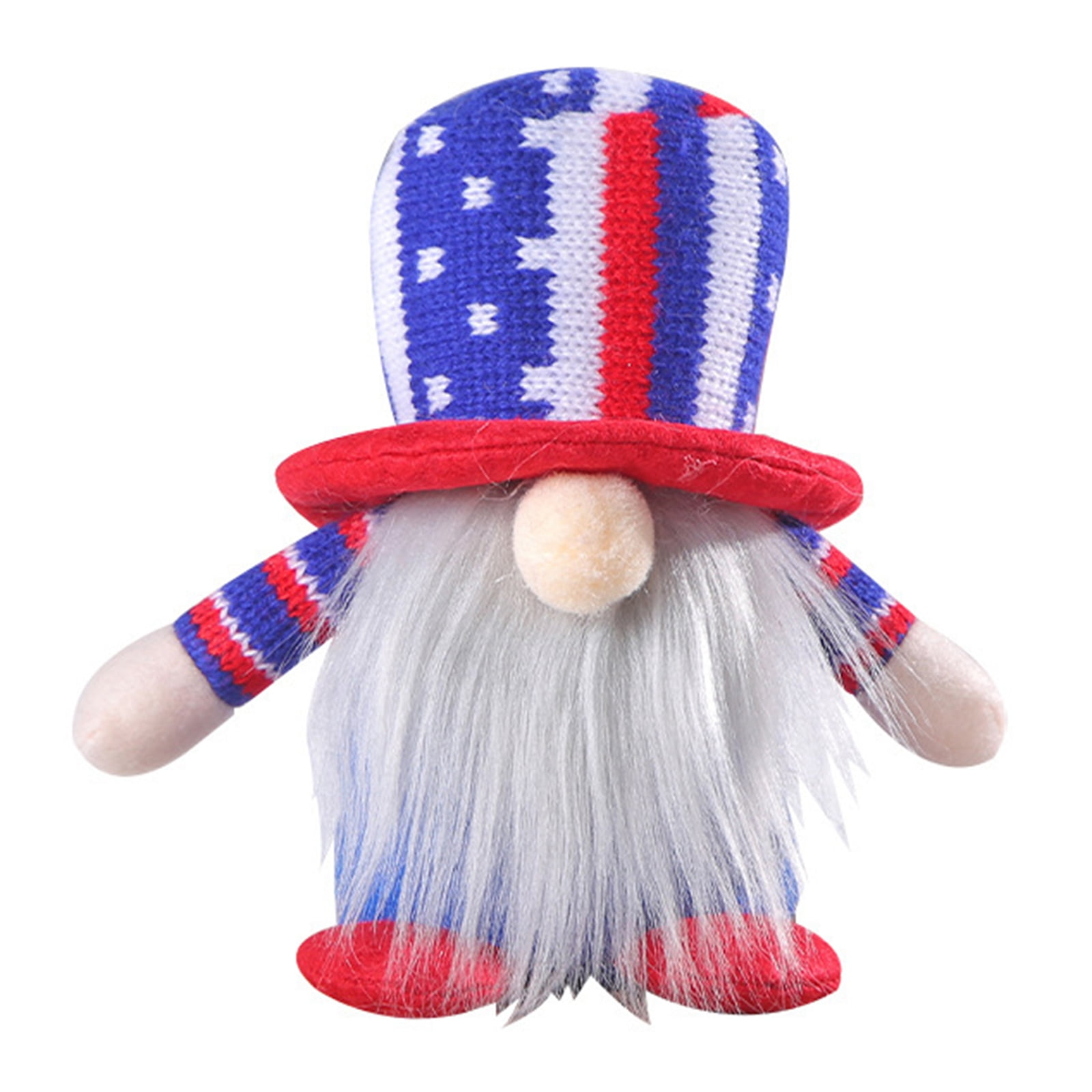 4th of July Patriotic Gnome Decorations,Handmade Mr and Mrs USA Swedish ...