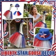 4th of July Patriotic Goose Star Skirt, 250th Birthday Independence Day ...