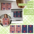 4th of July Patriotic Kitchen Towels Set of 4 Soft Decorative Dish ...