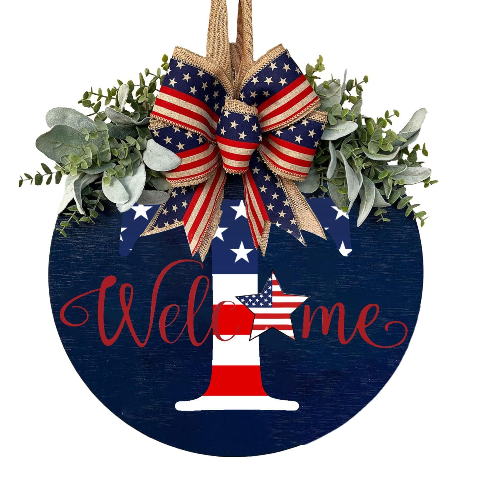 4th of July Patriotic Ornaments for Tree Memorial Day Decorations ...