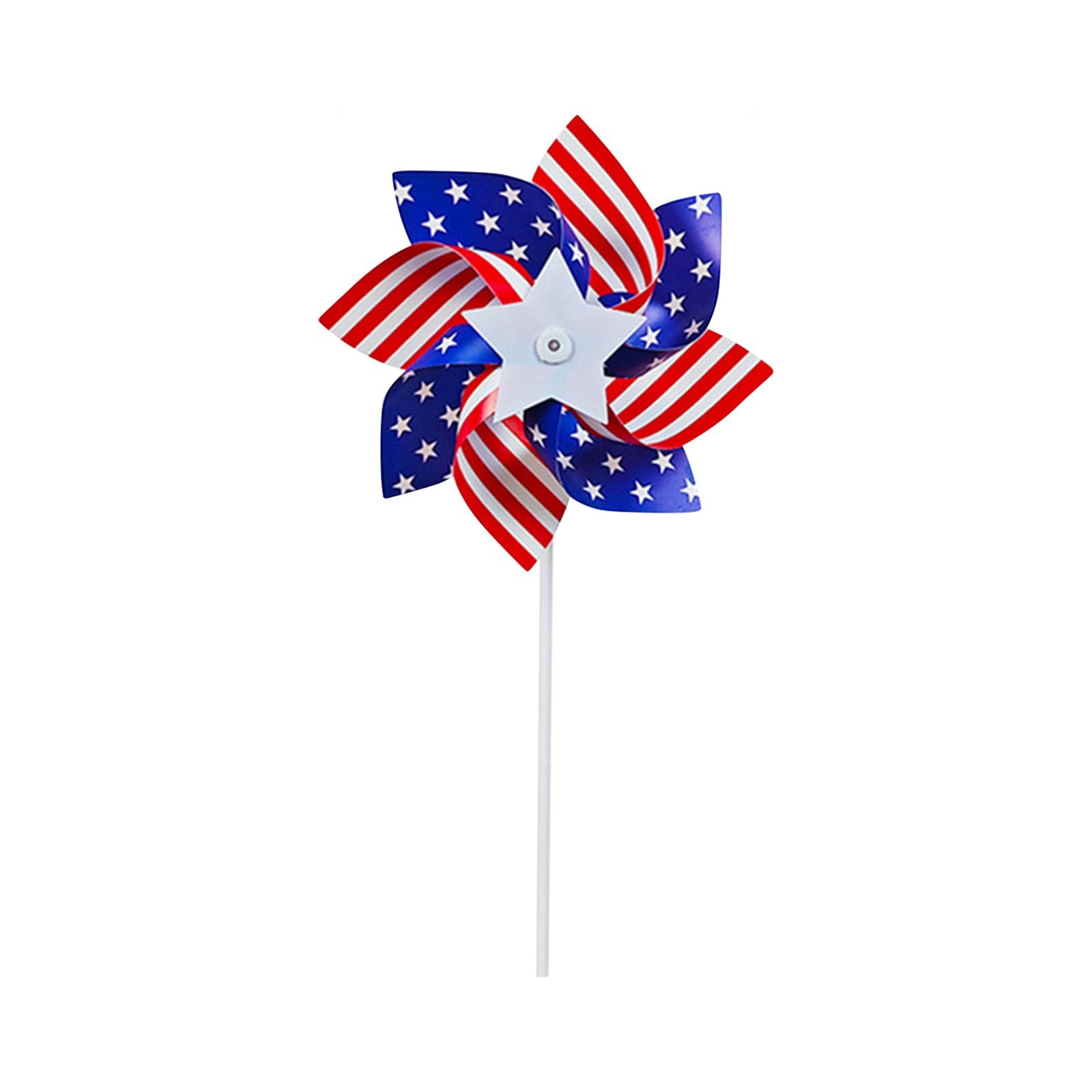 4th Of July Patriotic Pinwheels Red White Blue Pinwheels Flag Windmills ...