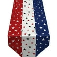 4th of July Patriotic Table Flag & Tablecloth, Red White Blue Dining ...