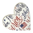 4th of July Patriotic Tabletop Ornament, Red White Blue Americana ...