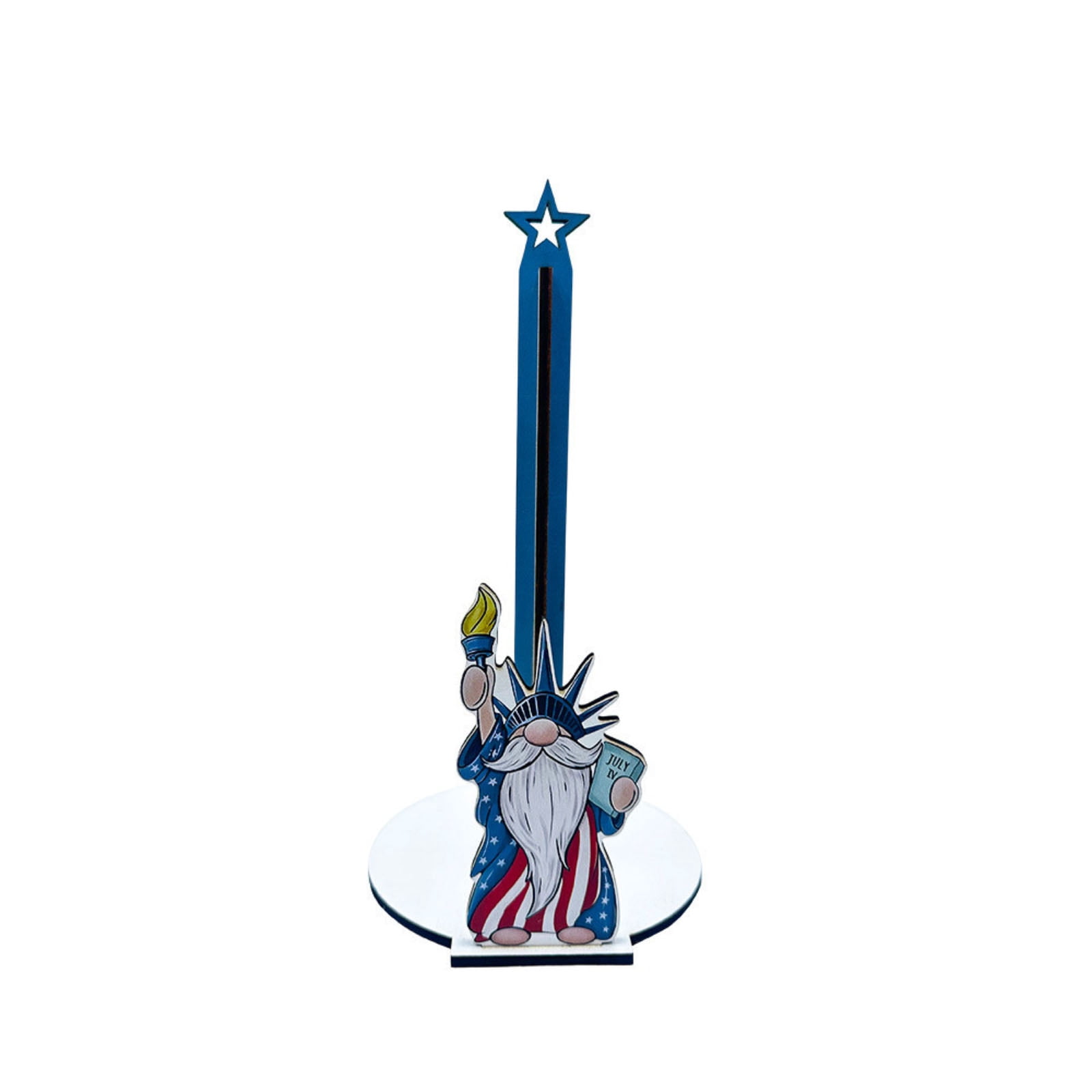 4th of July Patriotic Wooden Paper Towel Holder – 250th Anniversary ...