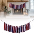 4th of July Red White Blue Banner American Independence Day Decor ...