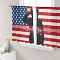 4th of July Sheer Curtains for Living Room Bedroom Independence Day ...