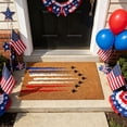 4th of July Star Welcome Entrance Doormat - 250th Anniversary Patriotic ...