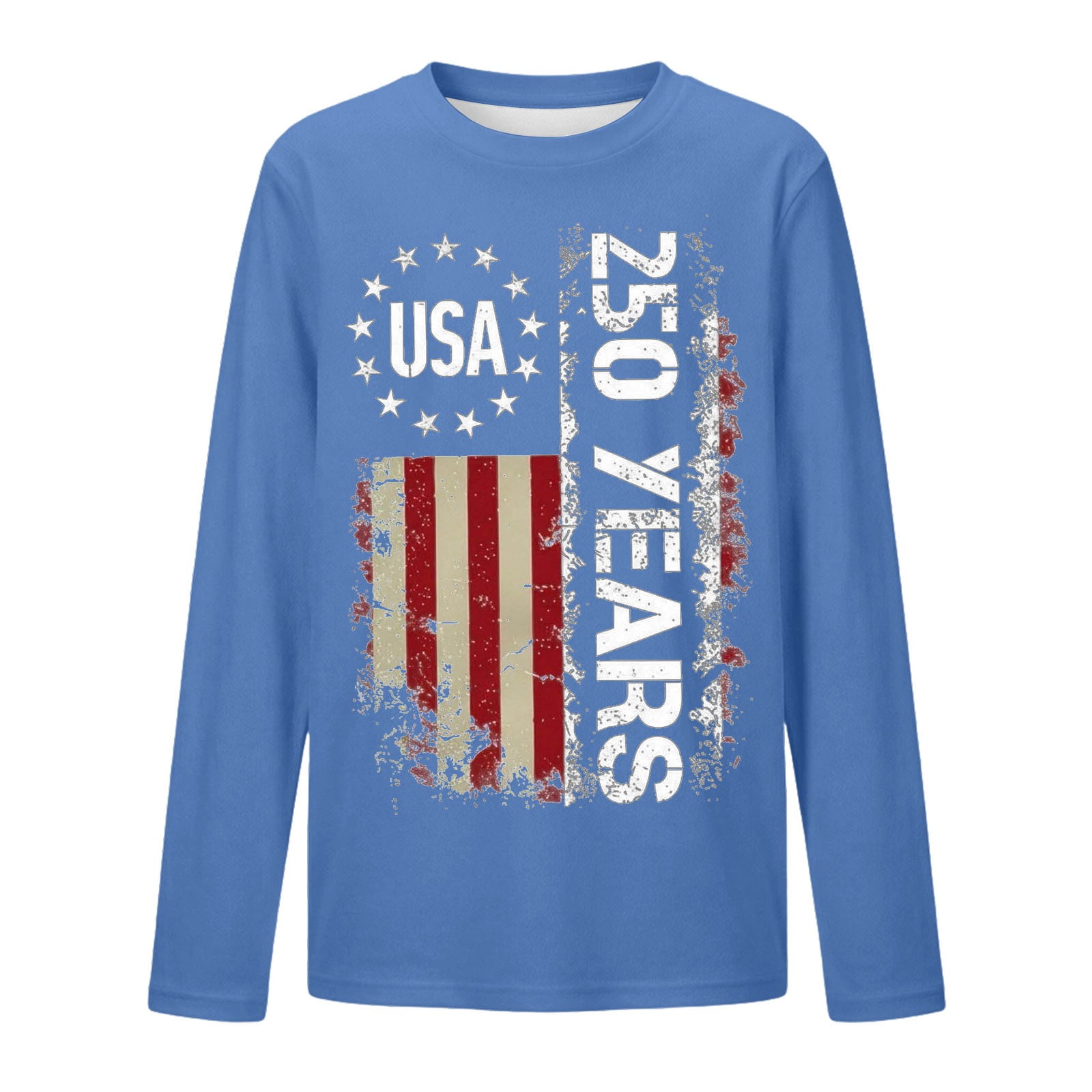 4th of July T Shirts for Men's 250th Anniversary Patriotic Graphic ...