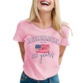 4th of July T-Shirts for Women's 250th Anniversary Patriotic Graphic ...