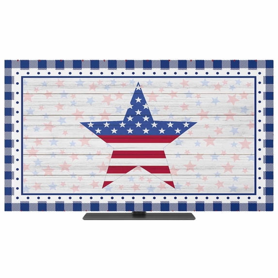 4th of July TV Dust Cover,Stretchable TV Screen Desktop Computer ...