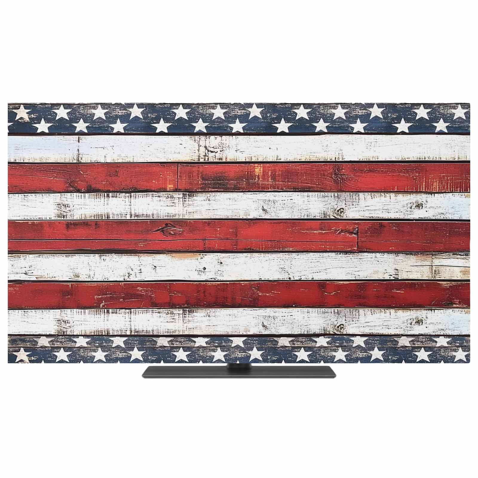 4th of July TV Dust Cover,Stretchable TV Screen Desktop Computer ...