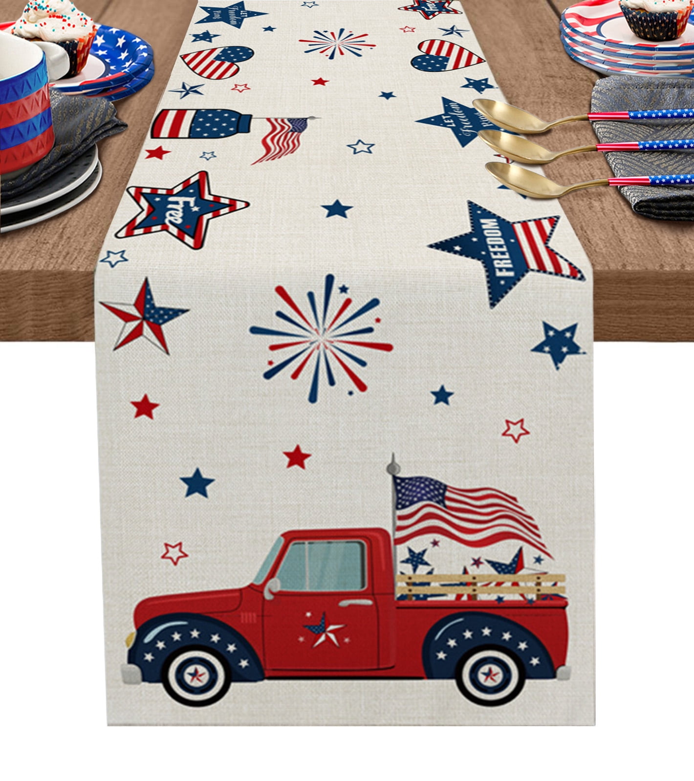 4th Of July Table Runner