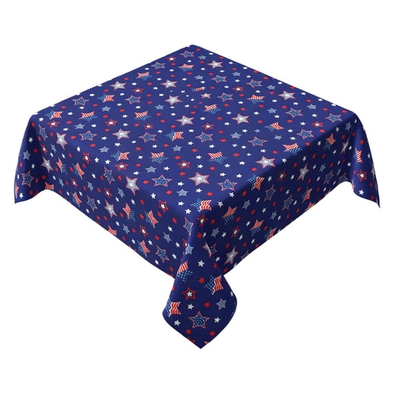 4th of July Tablecloth Decorations, American Patriotic Tablecloth, Usa ...