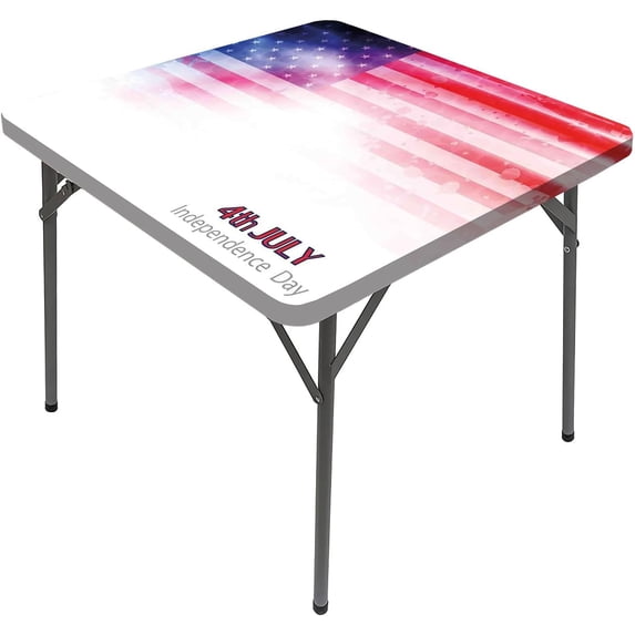 4th of July Tablecloths, American Flag with Stars and Stripes Country ...