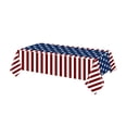 4th of July Tablecloths American Independence Day Patriotic Tablecloth ...