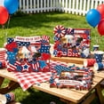 4th of July Themed Wooden Photo Frame Set - Patriotic Picture Holder ...