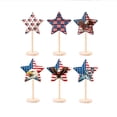 4th of July Tiered Tray Decor Stuffed Star, Memorial Day Table ...