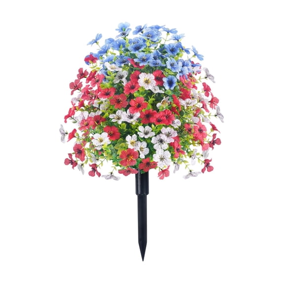 4th of July Violet Ground Stake,Independence Day Patriotic Garden Yard ...