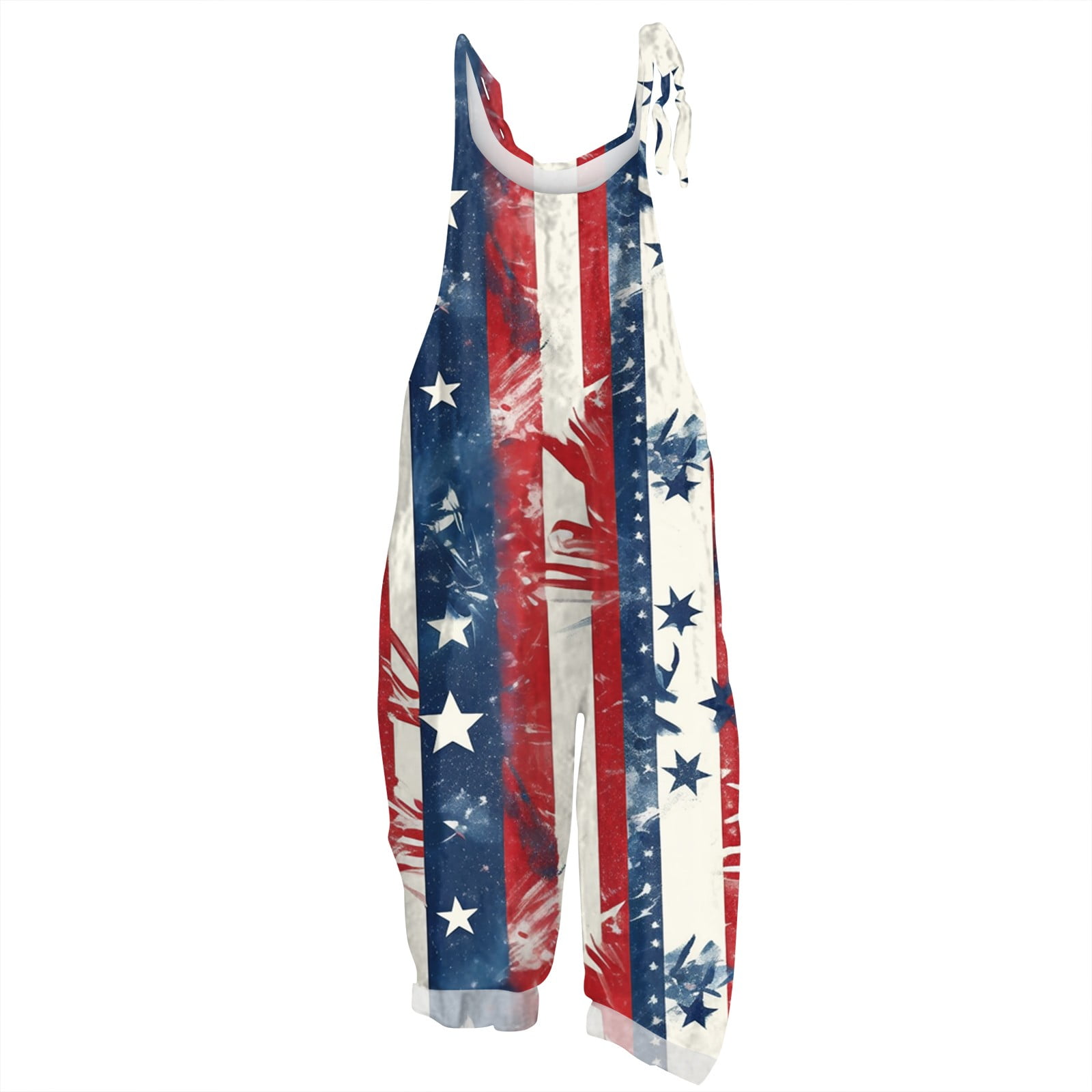 4th of July Watermelon Red Women Jumpsuits Dressy Casual Summer ...