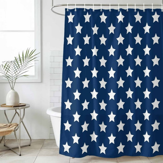 4th of July Waterproof Fabric Shower Curtain,Independence Day Patriotic ...