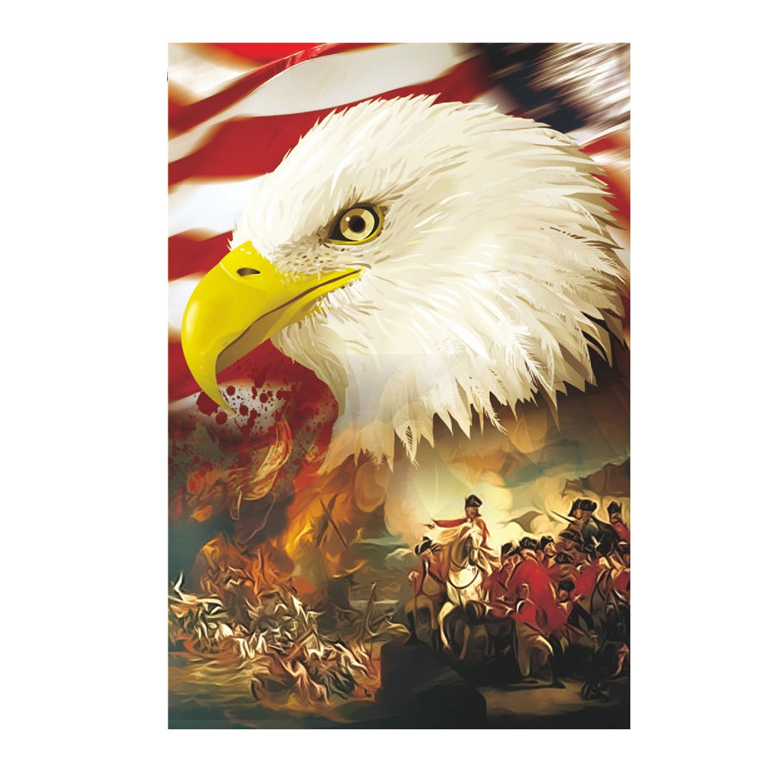 4th of July Welcome Garden Flags USA Flag Memorial Day Patriotic ...