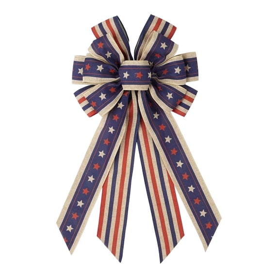4th of July Wreath Bows Patriotic Decor Bows for Wreath, Memorial Day ...
