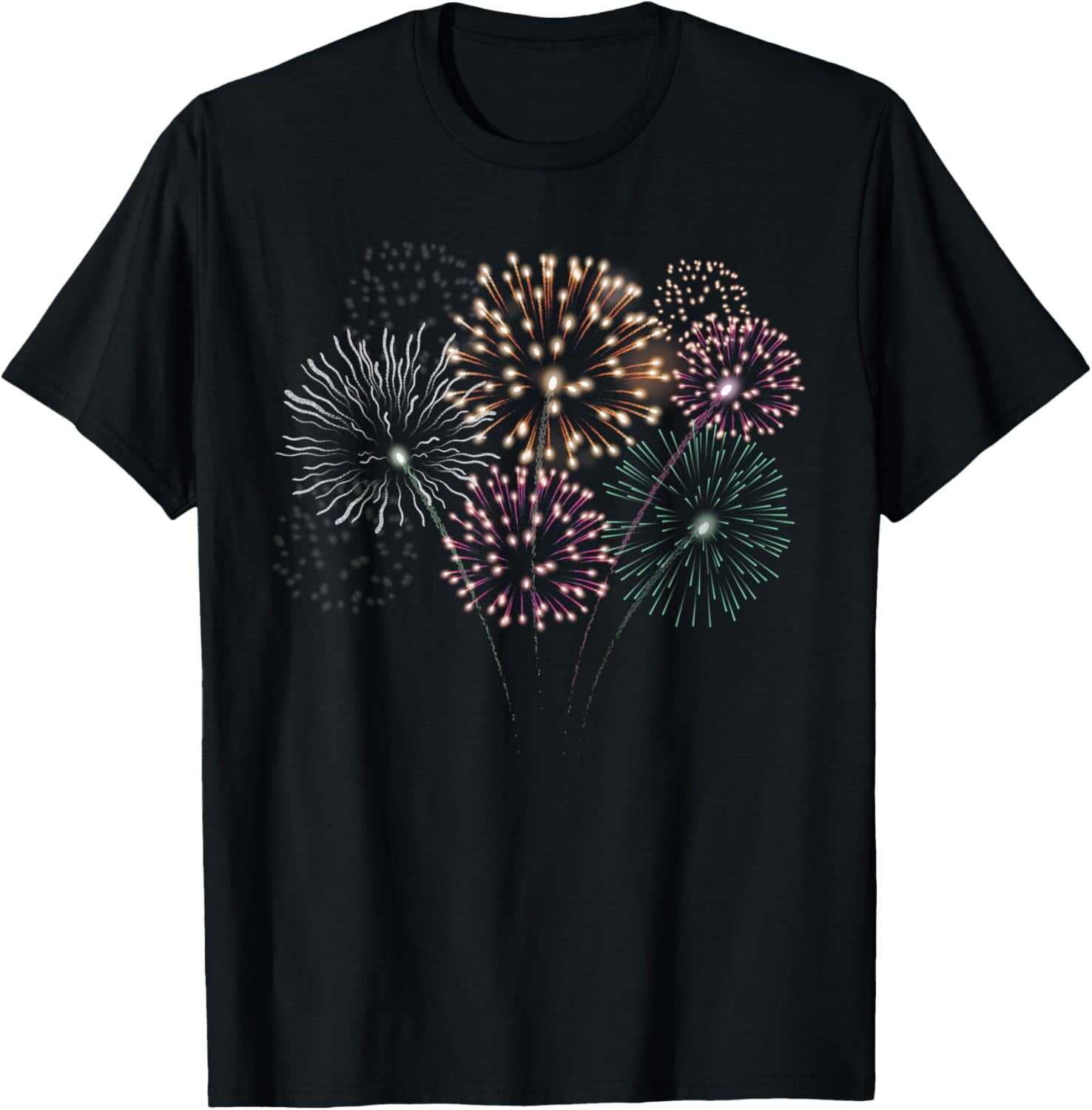 4th Of July Grand Finale Firework Show Tshirt Red White Blue T-Shirt - Walmart.com
