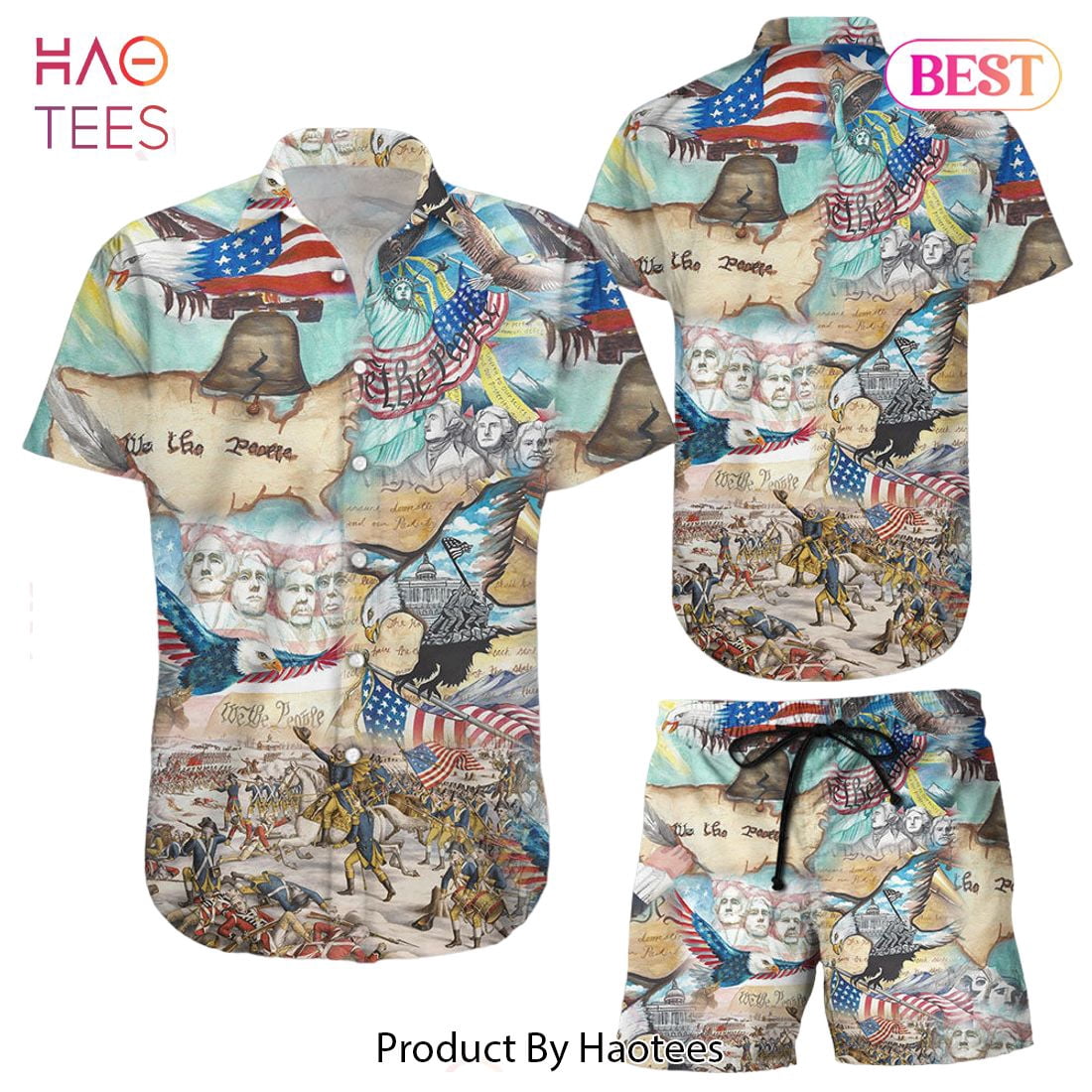 4th Of July Hawaiian Shirt My Patriotic Independent Day Hawaii Shirt ...
