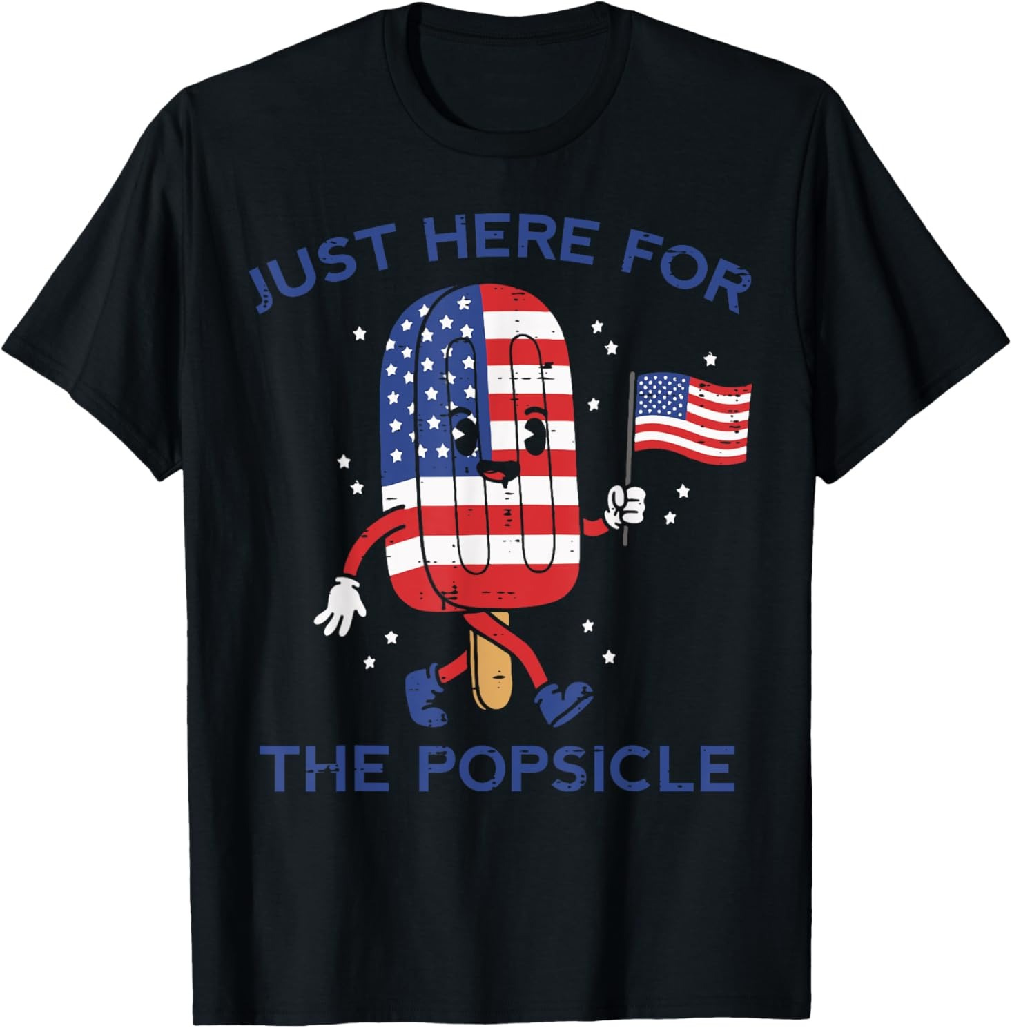 4th Of July Here For Popsicle American Kids Men Women T-Shirt - Walmart.com