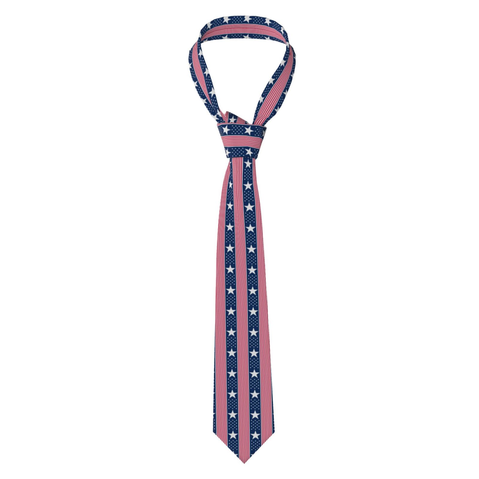 4th Of July Independence Day 2025 Silk Ties For Men Casual Necktie ...