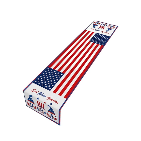 4th Of July,Independence Day,4th Of July Patriotic Table Runner Flag ...