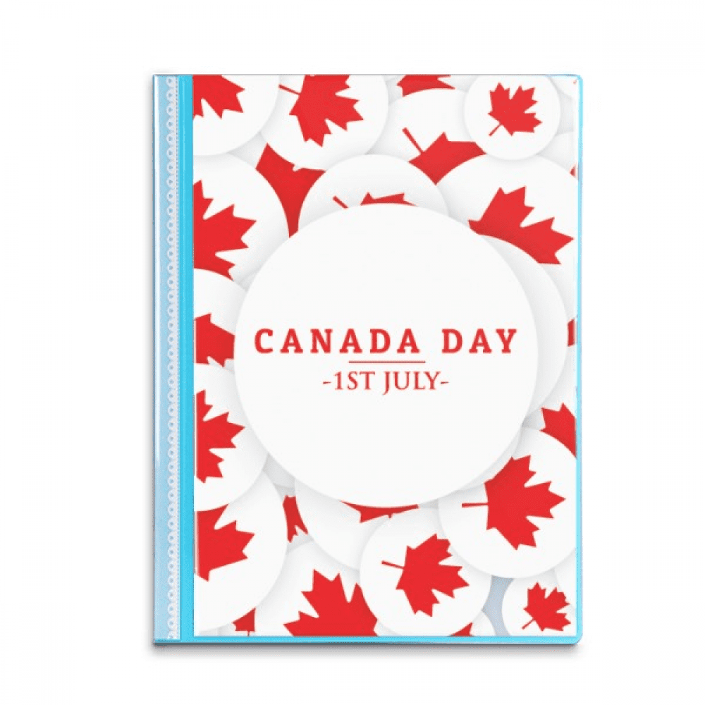 4th Of July Maple Happy Canada Day Book Sheet Protectors Portfolio ...