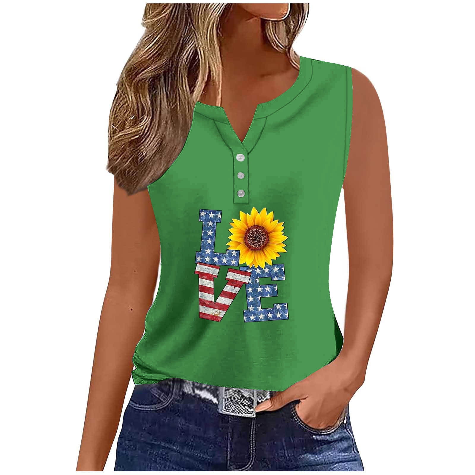 4th Of July Outfits for Women Modlily Tops for Women Women's ...