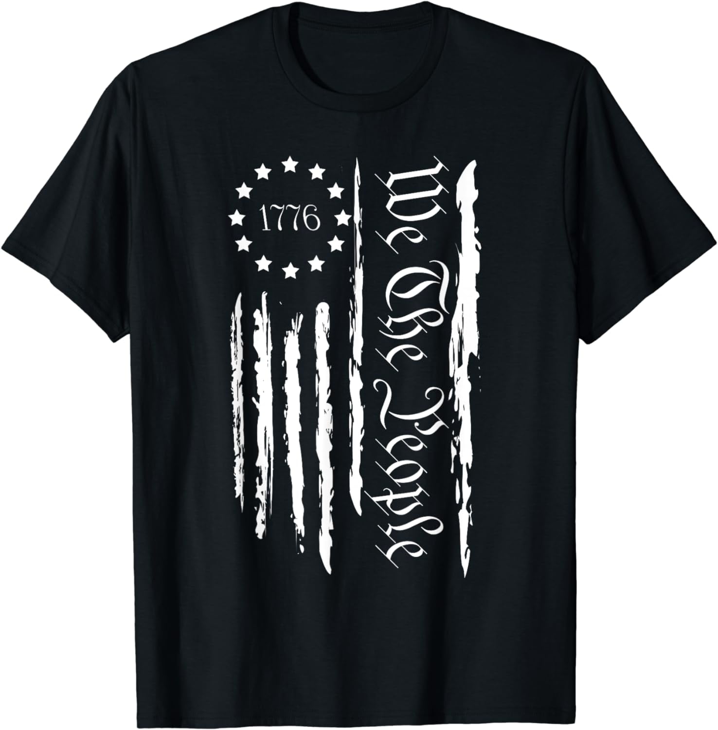 4th of July 1776 Patriotic men women USA Flag T-Shirt - Walmart.com