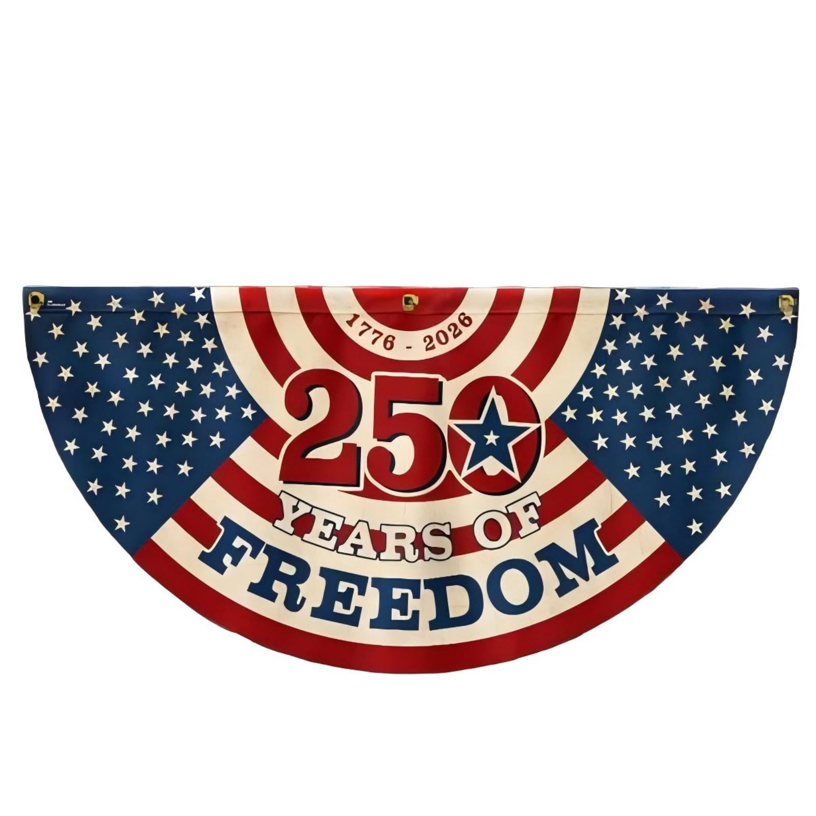 4th of July 250th Anniversary 250th Anniversary Independence Day Garden ...