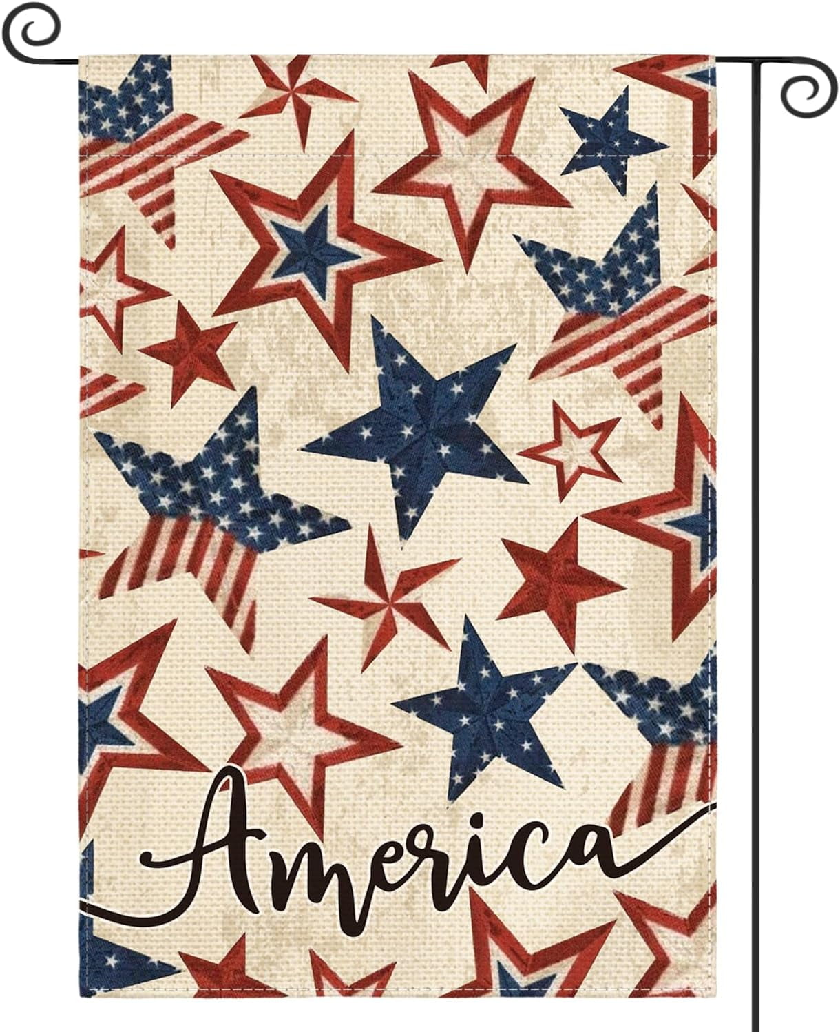 4th of July -America Garden- Flag 12x18 Inch -Double Sided -Outside ...