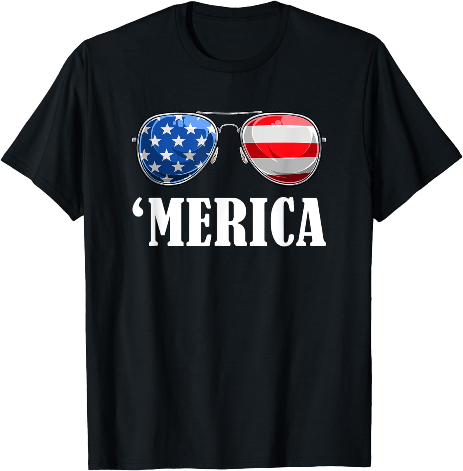 4th of July America Independence Day 'Merica Patriot USA T-Shirt ...