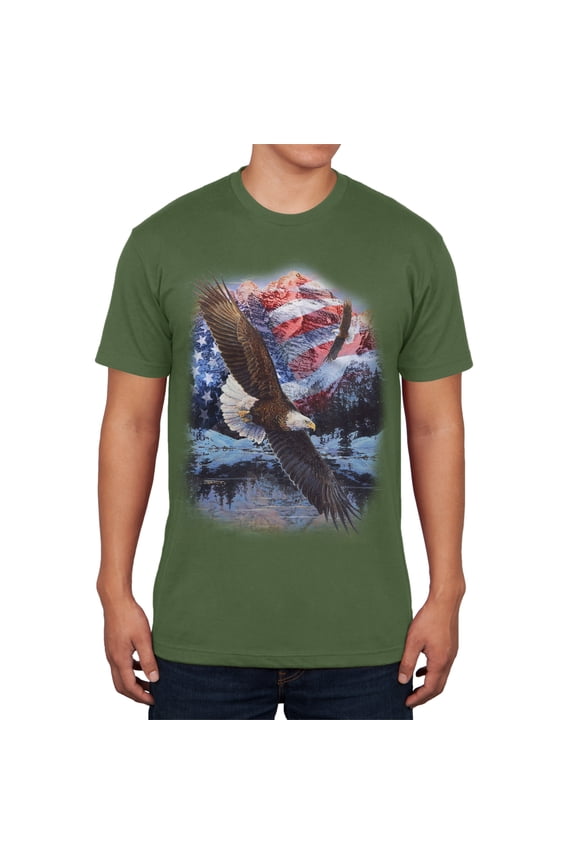 Men American Flag