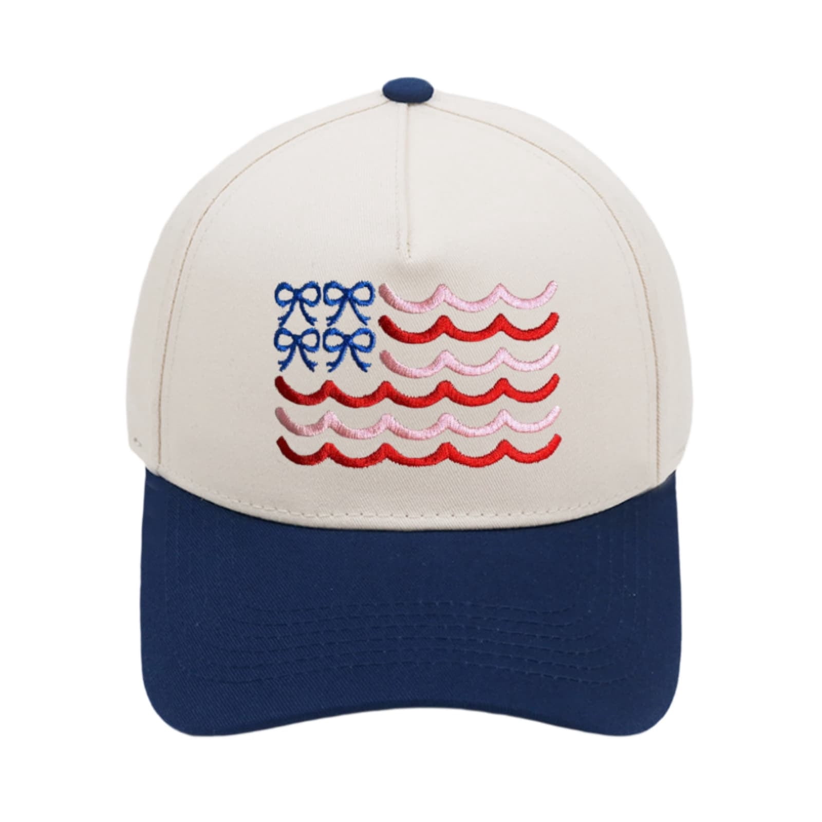 4th of July American Flag Print Baseball Cap,White - Walmart.com