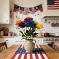 4th of July Artificial Rose Flower,Realistic Roses Fake Flowers,for ...