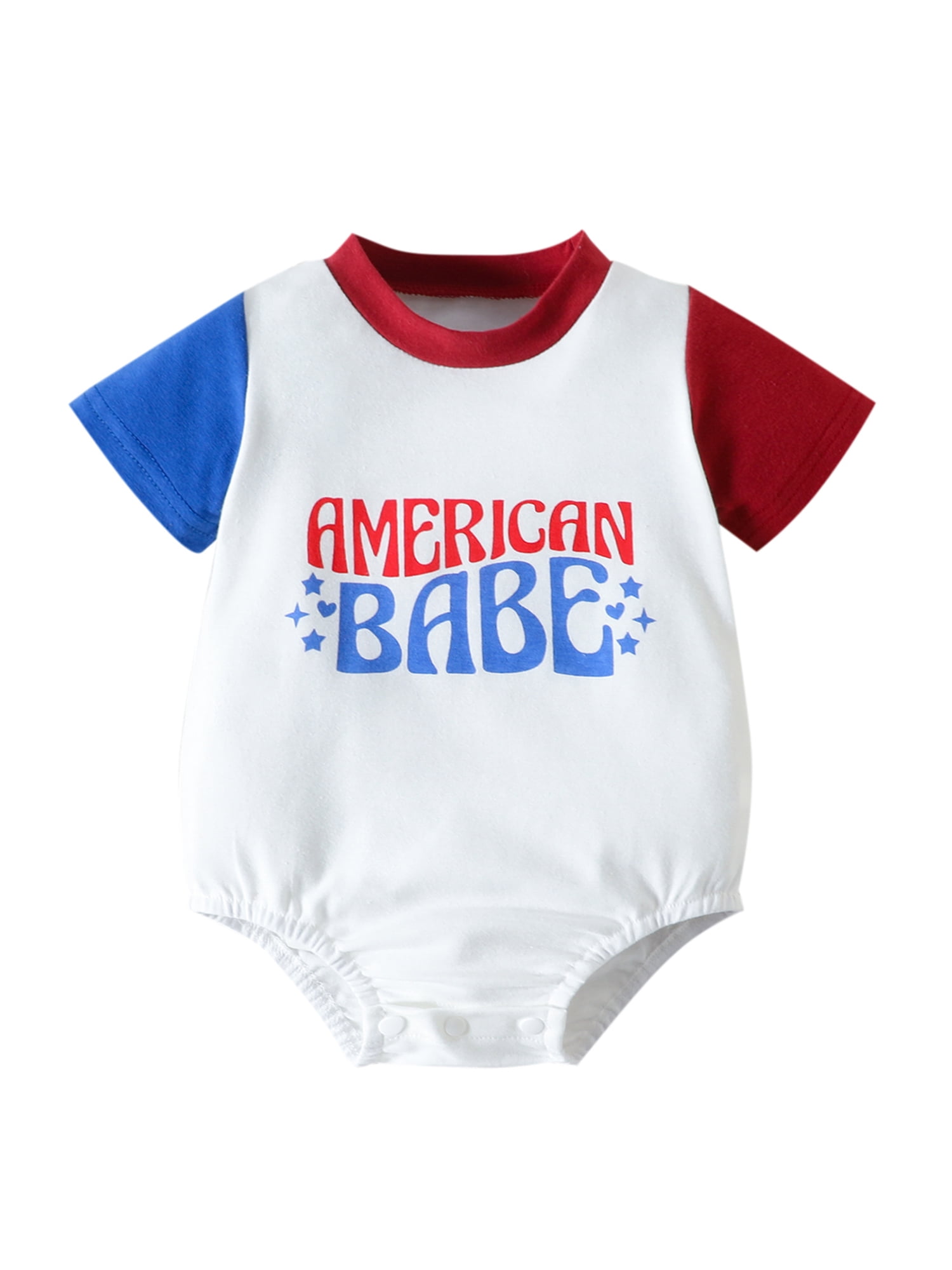4th of July Baby Summer Outfits Newborn Girl Boy USA BOY Bubble Romper ...