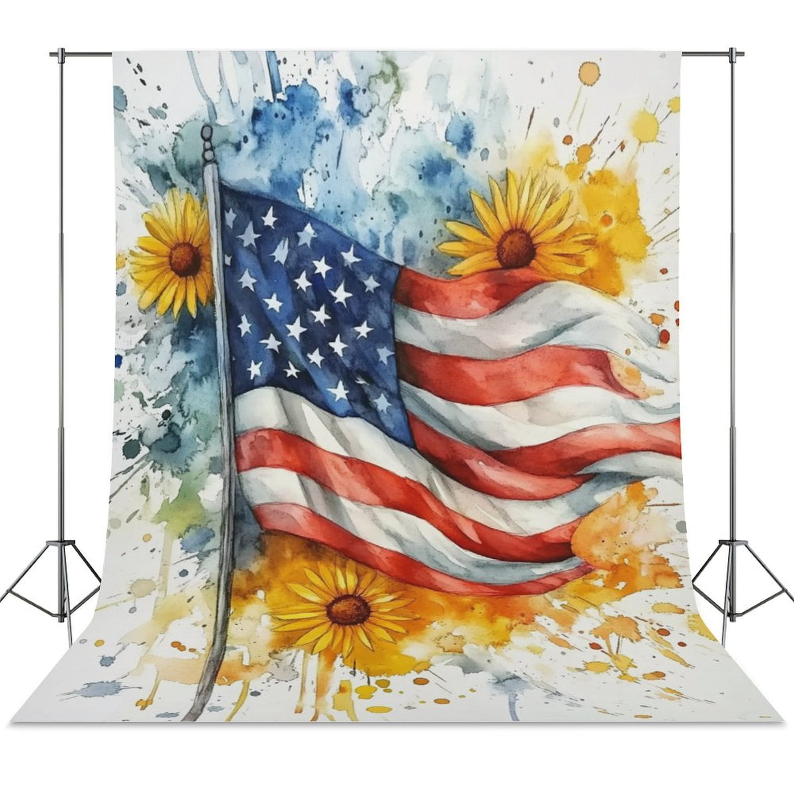 4th of July Backdrop Background for Photography Photo Booth Backdrop ...